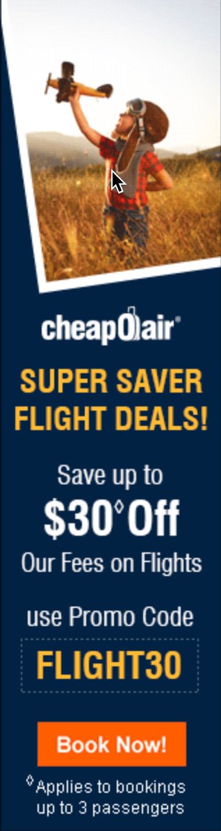 Get the Best Flight Deals to Top Destinations with CheapOair.com ...